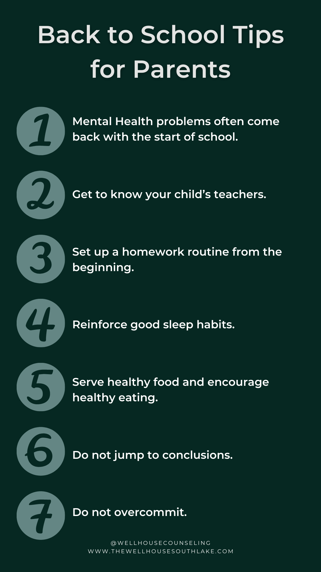7 Back to School Tips for Parents Post-Pandemic - The Well House